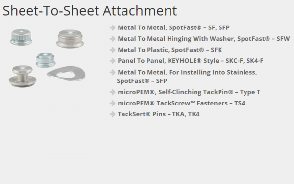 PEM Fastener Series – SOZN Fastener